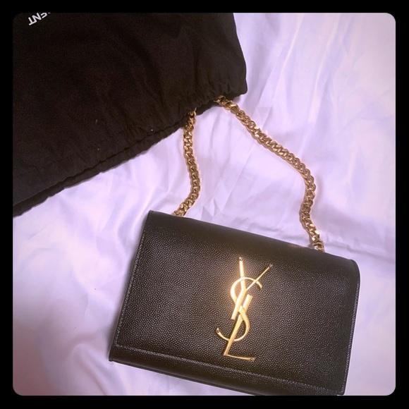 Yves Saint Laurent Bags | Leather Shoulder Bag Yvs Authentic | Poshmark